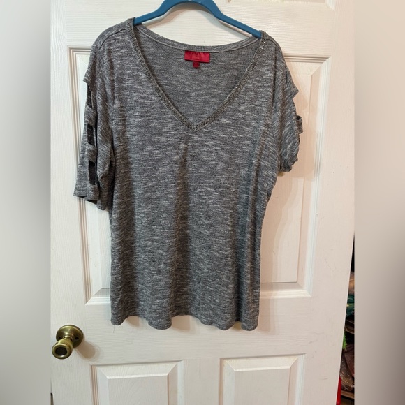 Jennifer Lopez | Tops | Jennifer Lopez Knit Shirt | Poshmark
